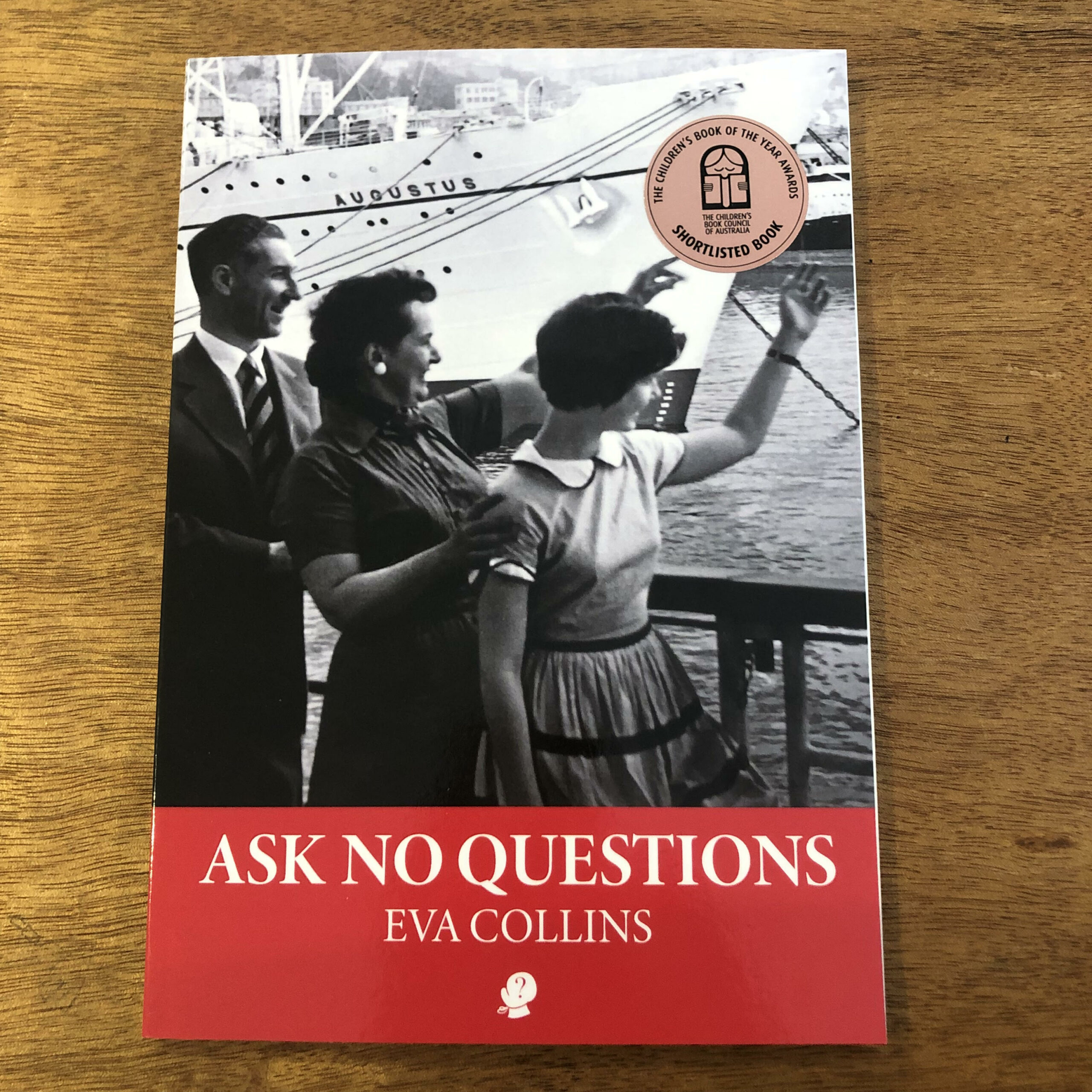 Eva Collin's 'Ask No Questions' Shortlisted for CBCA Book of the Year ...